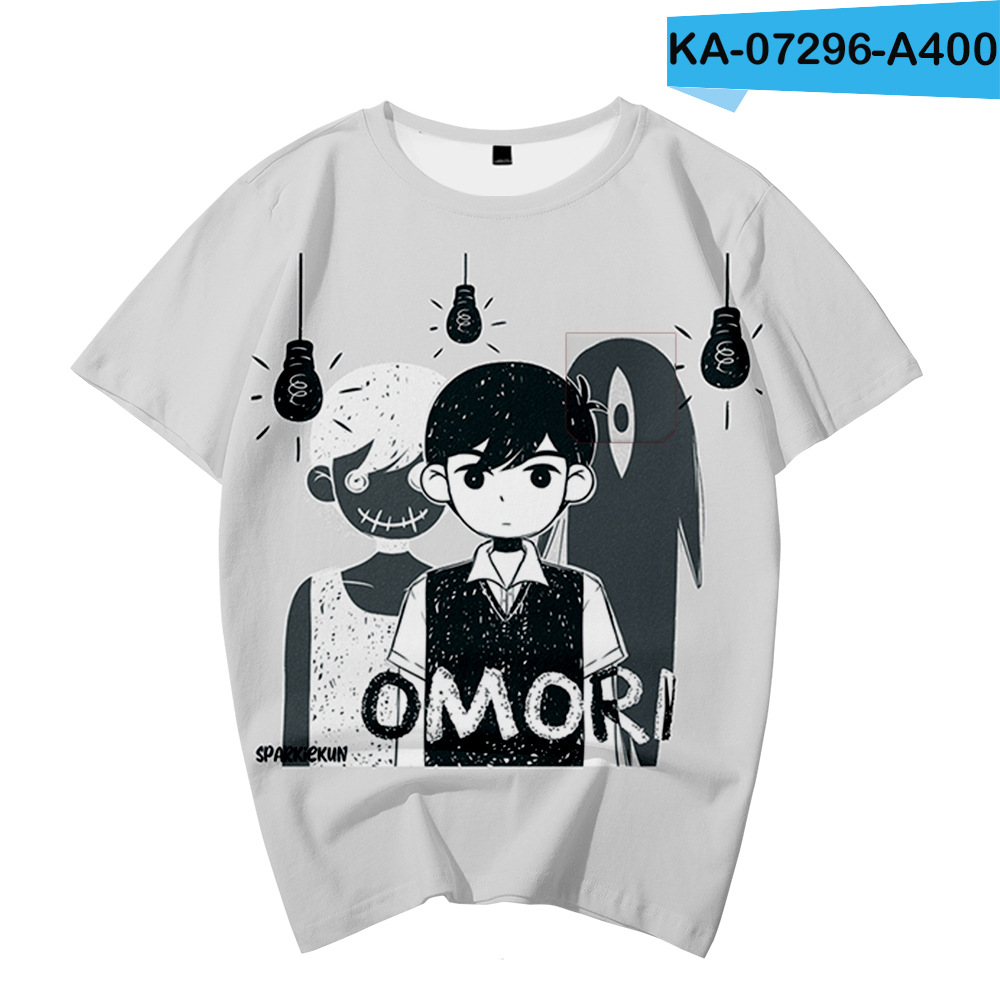 Omori Game 3D Print T-Shirt | omoriplush.store