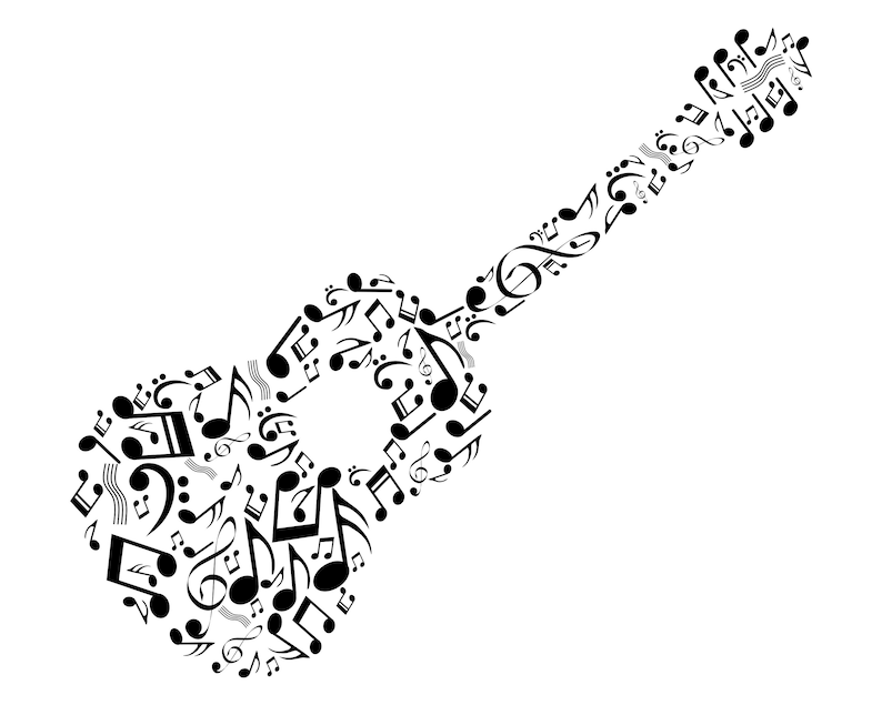 Fancy Music Notes Svg | musicnotessvg.com