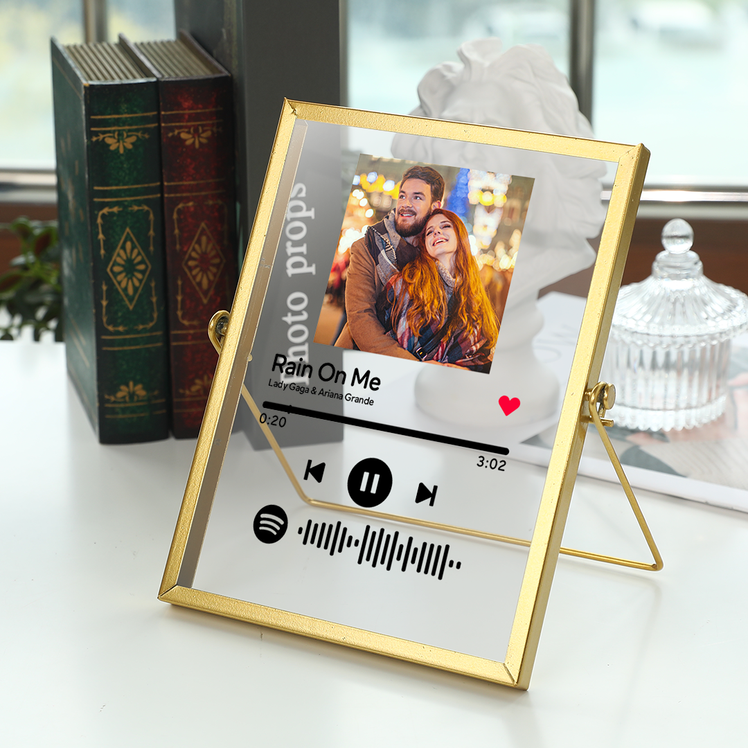 Spotify Acrylic Scannable Spotify Code Custom Music Song Plaque Frame Gift For Mom | Custom ...