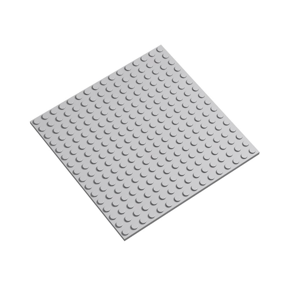 Classic Building Base Plate for Building Bricks Light Grey 5*5inch ...