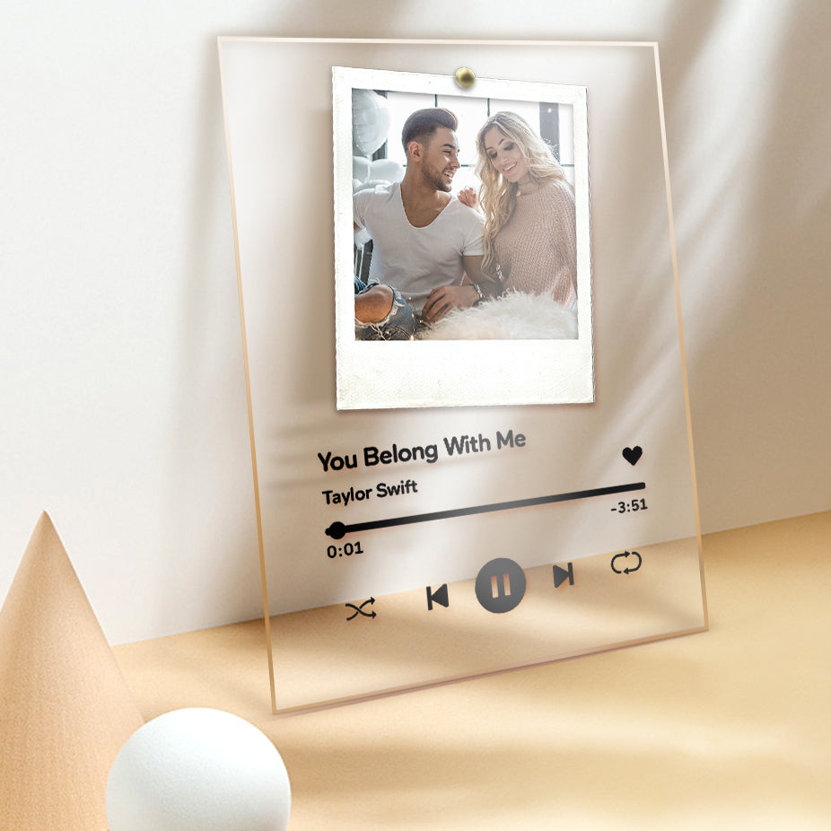 custom spotify plaque Personalized Song Music Plaque Acrylic Gift ...