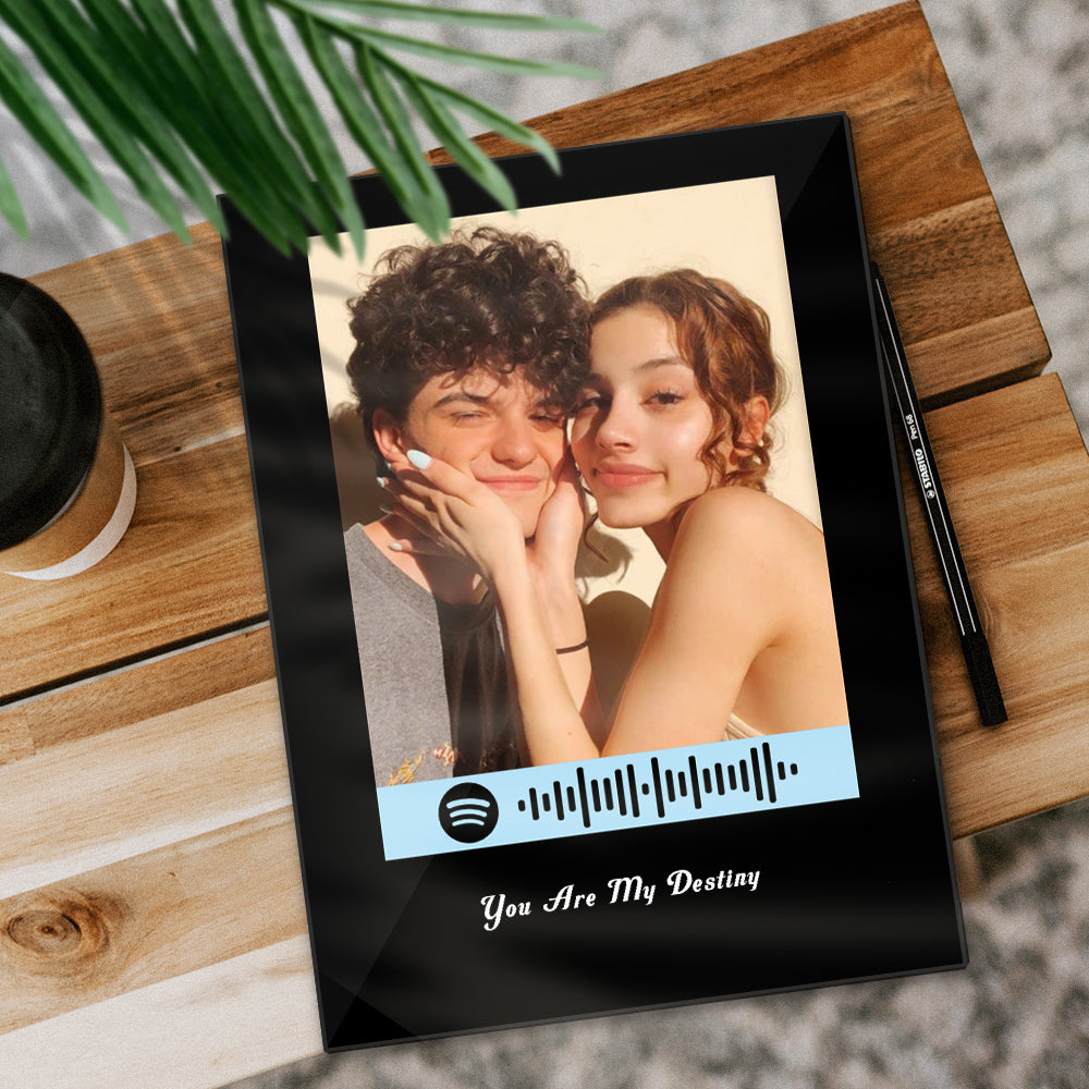 Custom Spotify Scan Code Keychain Plaque- Spotify Gifts Spotify Code ...