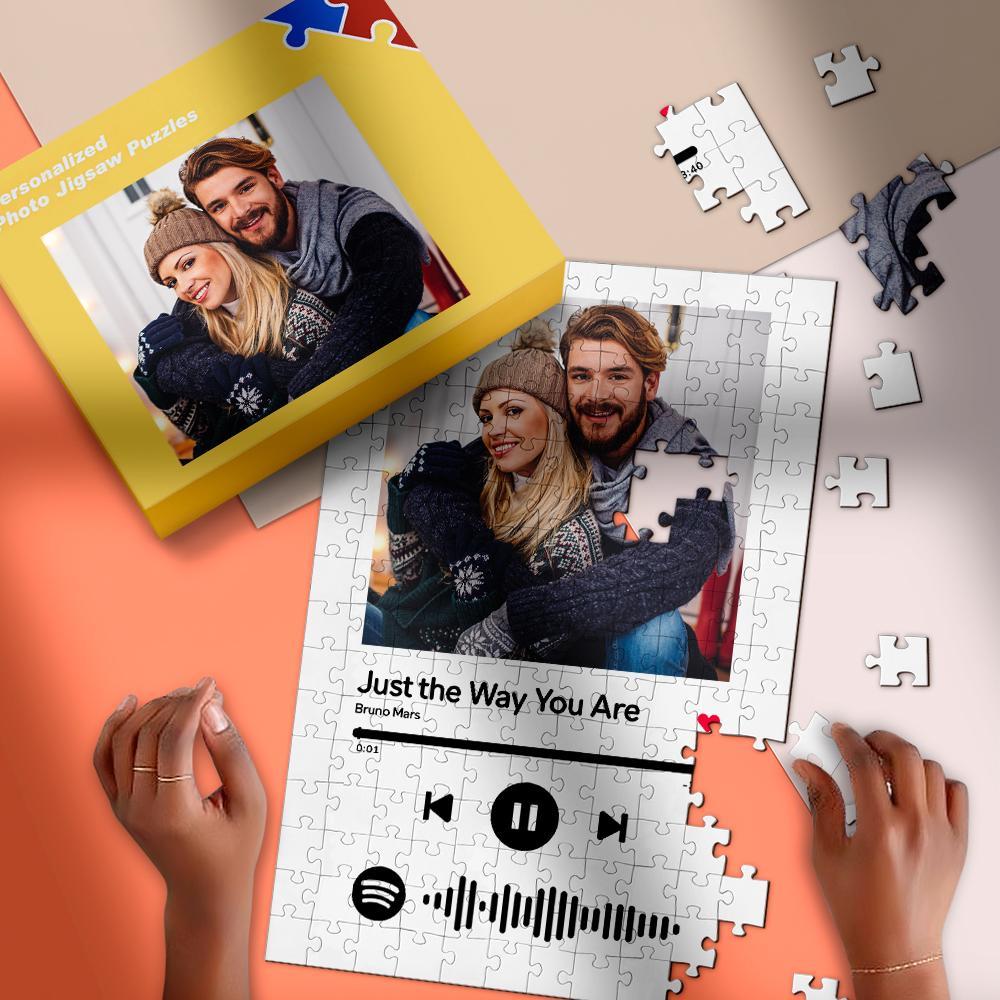Puzzle personnalisé Spotify Code Music Version verticale 35/150/300/500 ...