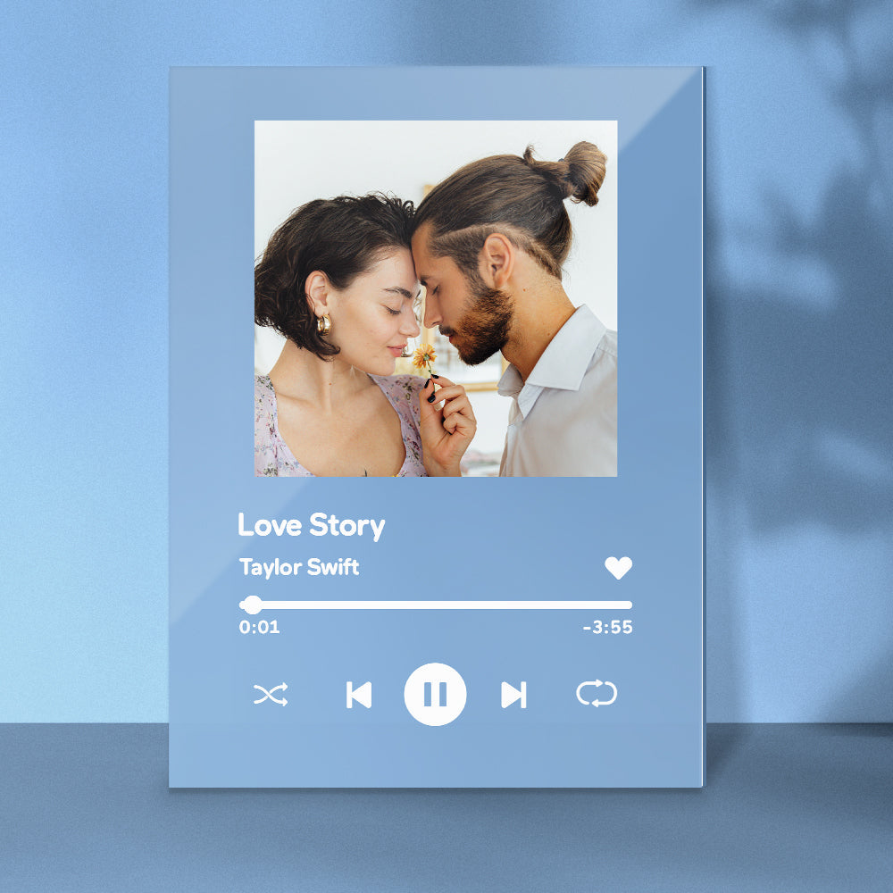 Scannable Music Decoration-Custom Music Keychain/ Plaque for Her ...