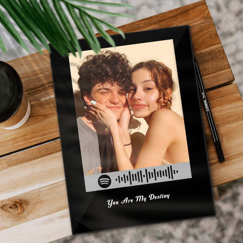 Custom Spotify Scan Code Keychain Plaque- Spotify Gifts Spotify Code ...