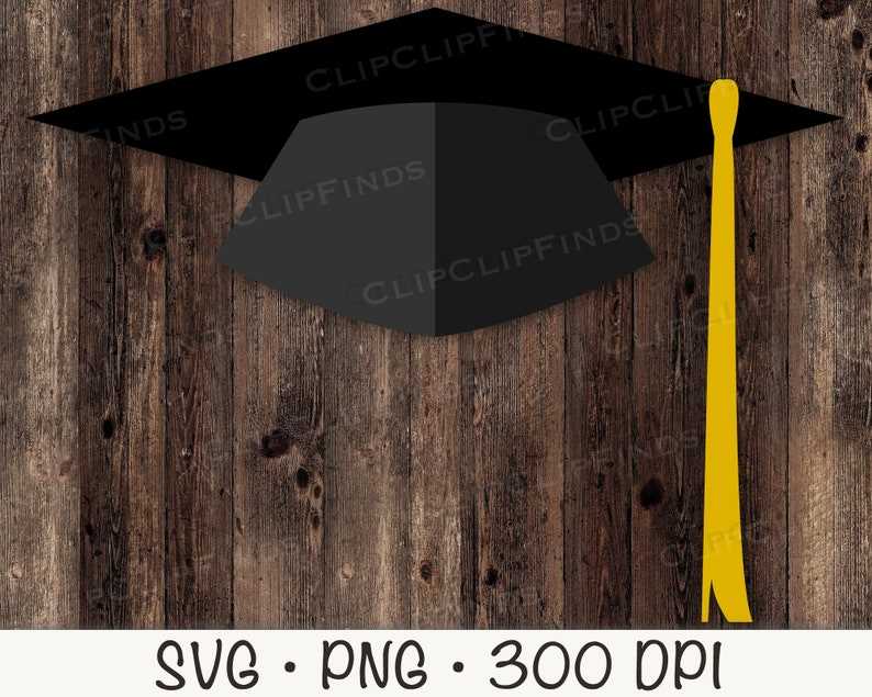 Graduation Cap SVG High Quality Perfect for your Design ...