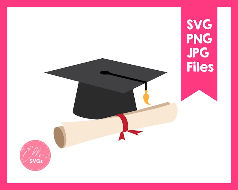 Graduate Cap Cut File Perfect for Crafting and Design Projects ...