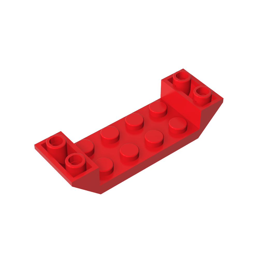 Slope Inverted 45° 6 x 2 Double with 2 x 4 Cutout – mygobricks.com