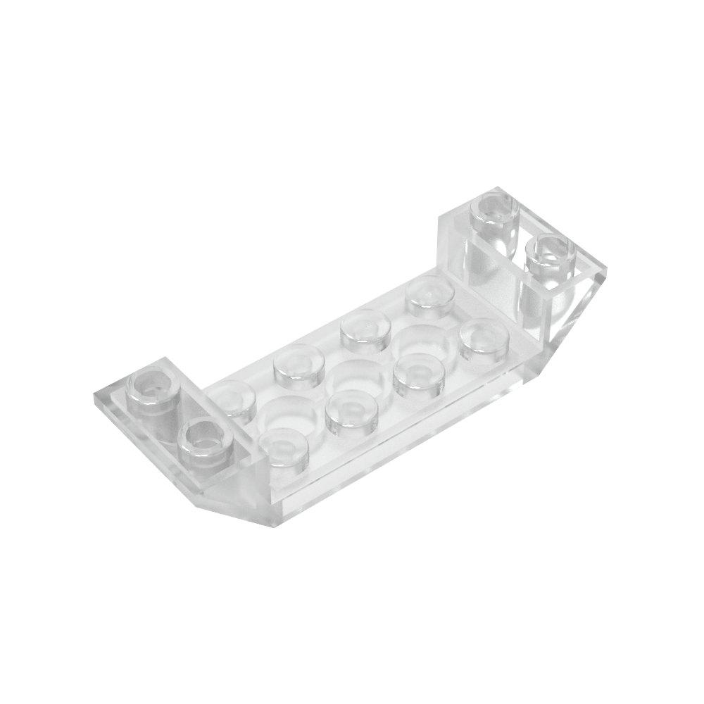 Slope Inverted 45° 6 x 2 Double with 2 x 4 Cutout – mygobricks.com