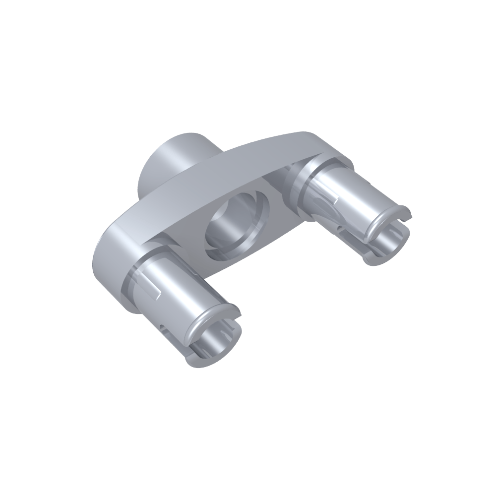Technic Pin Connector 3L with 2 Pins and Center Hole – mygobricks.com