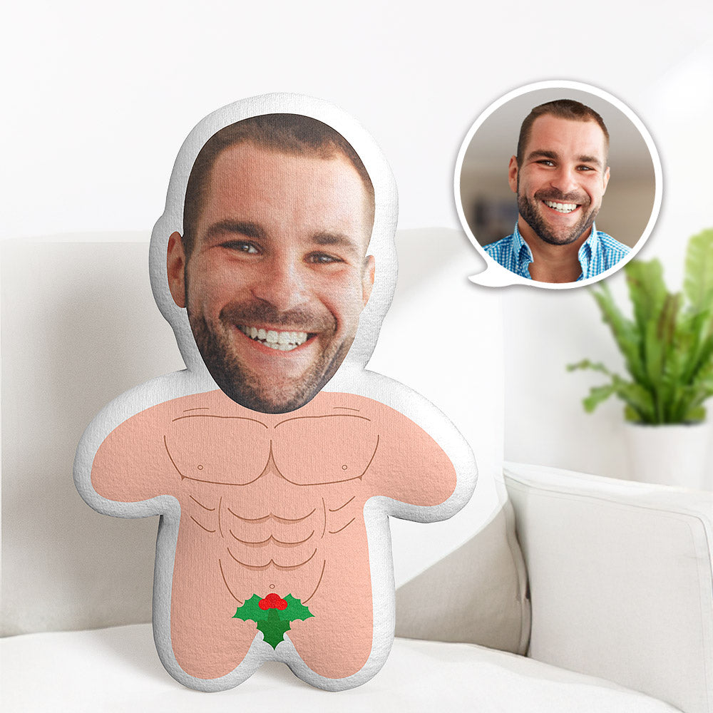 My Face Mankini Minime Doll Teddy Personalised Photo Pillow | Minime ...
