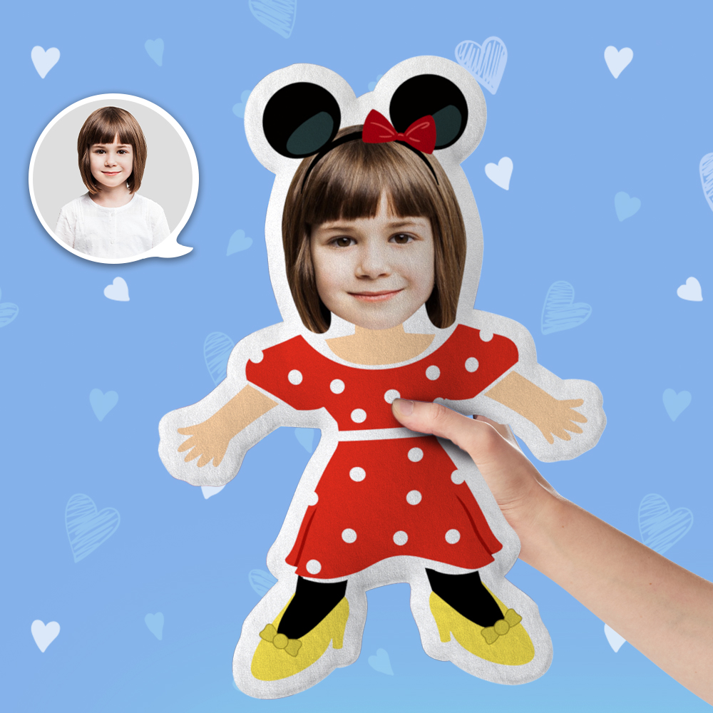 Face Pillow | Minime Pillow, Custom Face Pillow, Personalized Photo ...