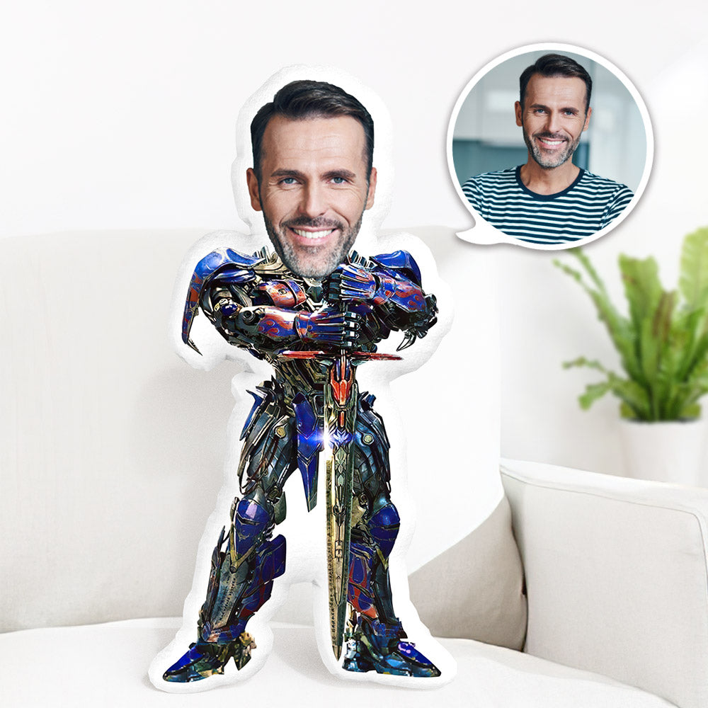 Custom Optimus Prime Pillow My Face Pillow Personalized Transformers ...