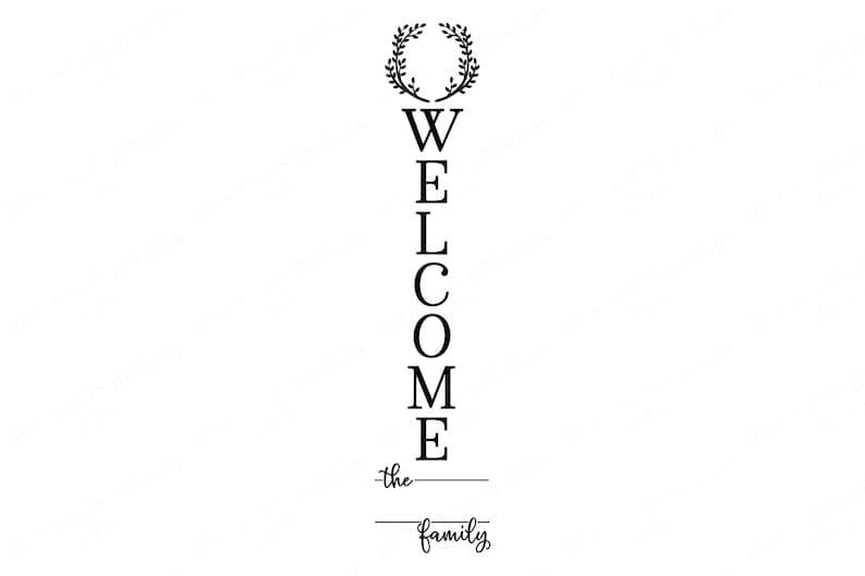 Vertical Welcome Svg | welcomesvg.com