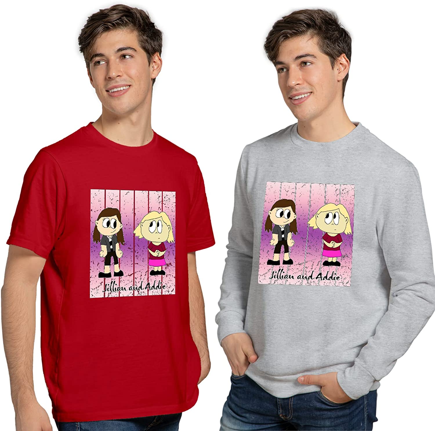 Shop Durable Jillian and Addie Cute Cartoon Image Shirt At An ...