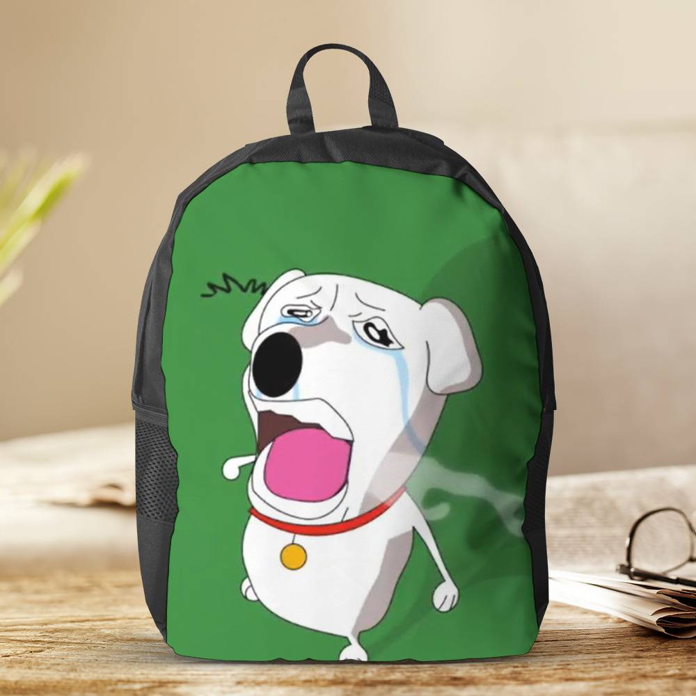Chopper Crying Meme Backpack | choppercryingmeme.store