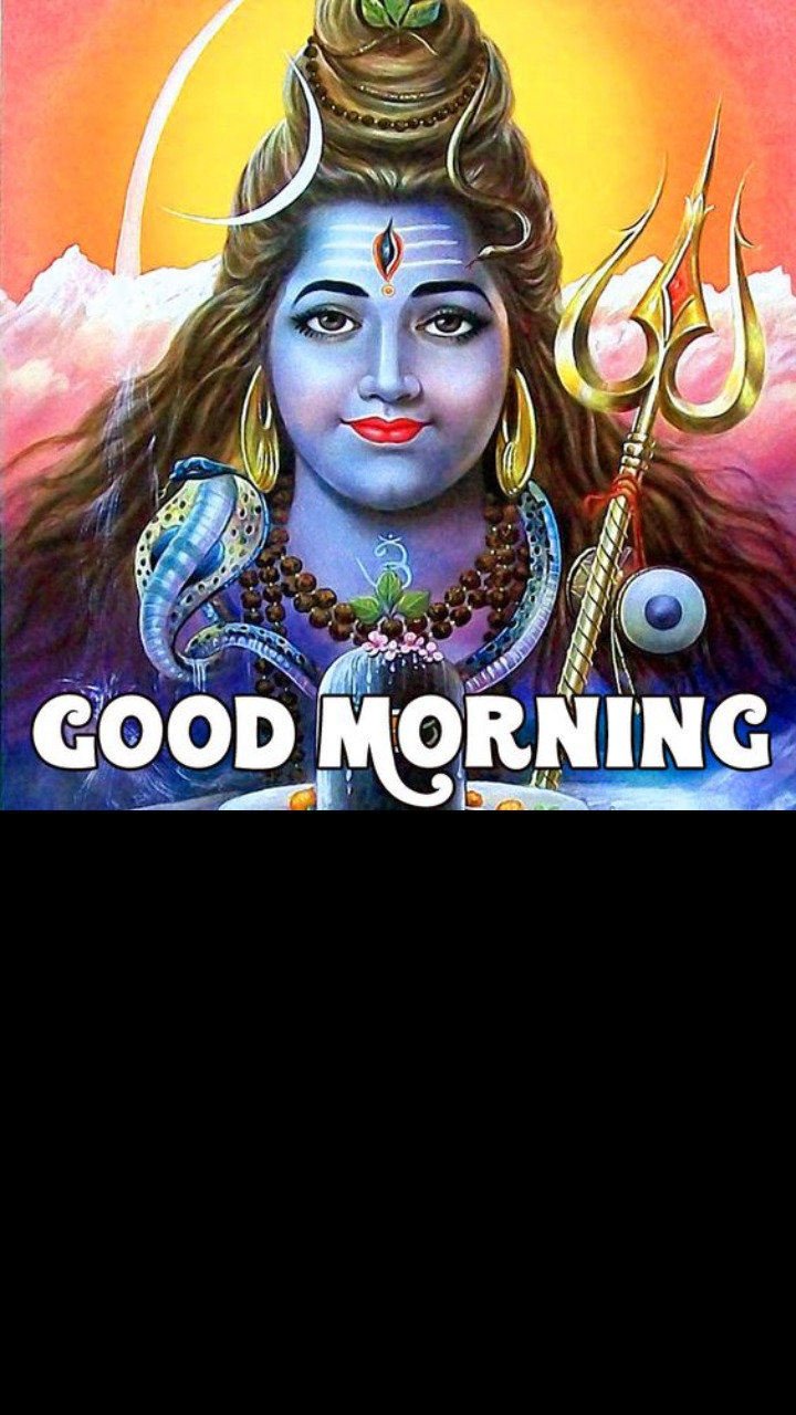 Good morning images of god shiva store