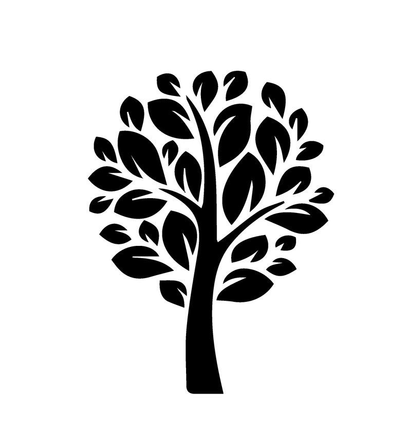 Family Tree Svg, Tree Silhouette Svg, Tree With Roots Svg | treesvg.com
