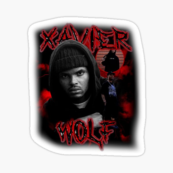 Decorate Your Laptop With Xavier Wulf Rap Sticker. | xavierwulfmerch.com