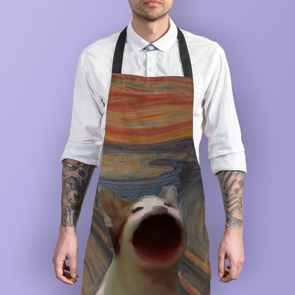 Screaming Meme Apron | screamingmeme.store