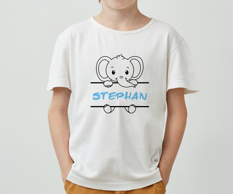 Baby Elephant Svg Elephant Monogram Svg Split Monogram Name ...