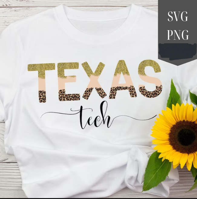 Texas Tech Shirt Design SVG Unlimited Visualization Effects | texassvg.com