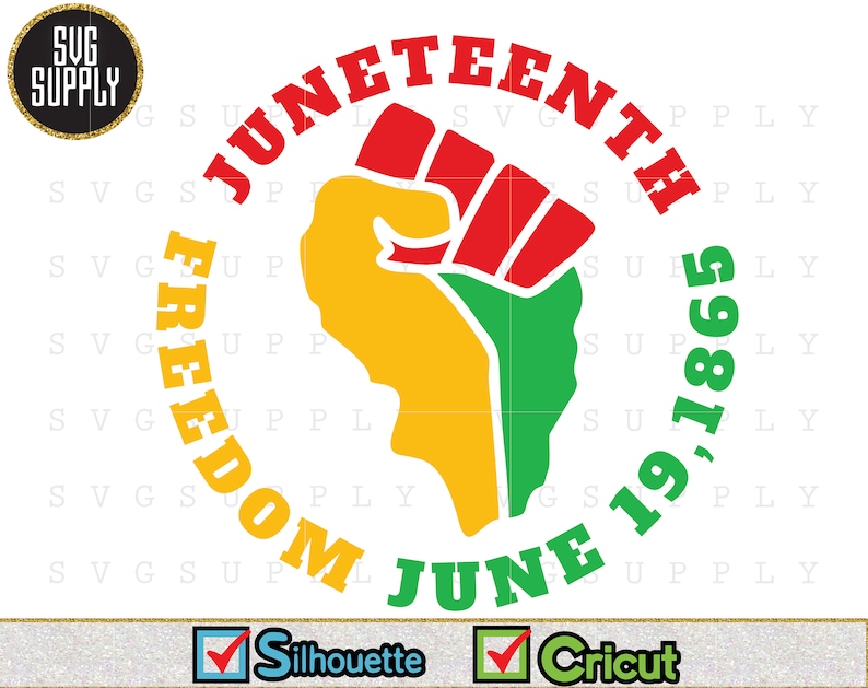 Juneteenth Svg, Juneteenth SVG Freedom Day SVG Cut File Vinyl Decal for ...