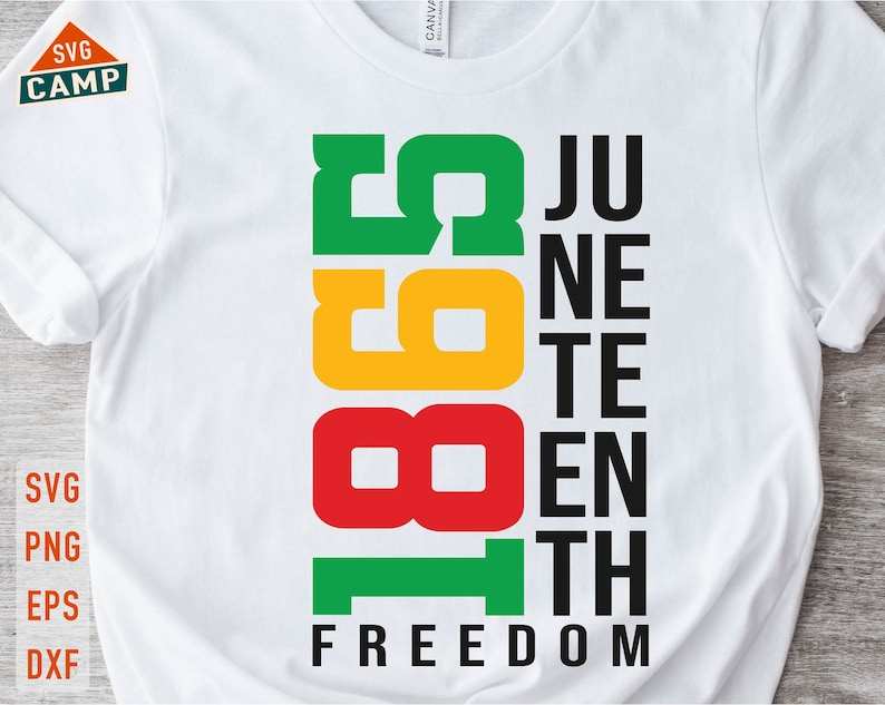 Juneteenth 1865 Svg, Juneteenth Svg - 1865 Juneteenth Svg - Black ...