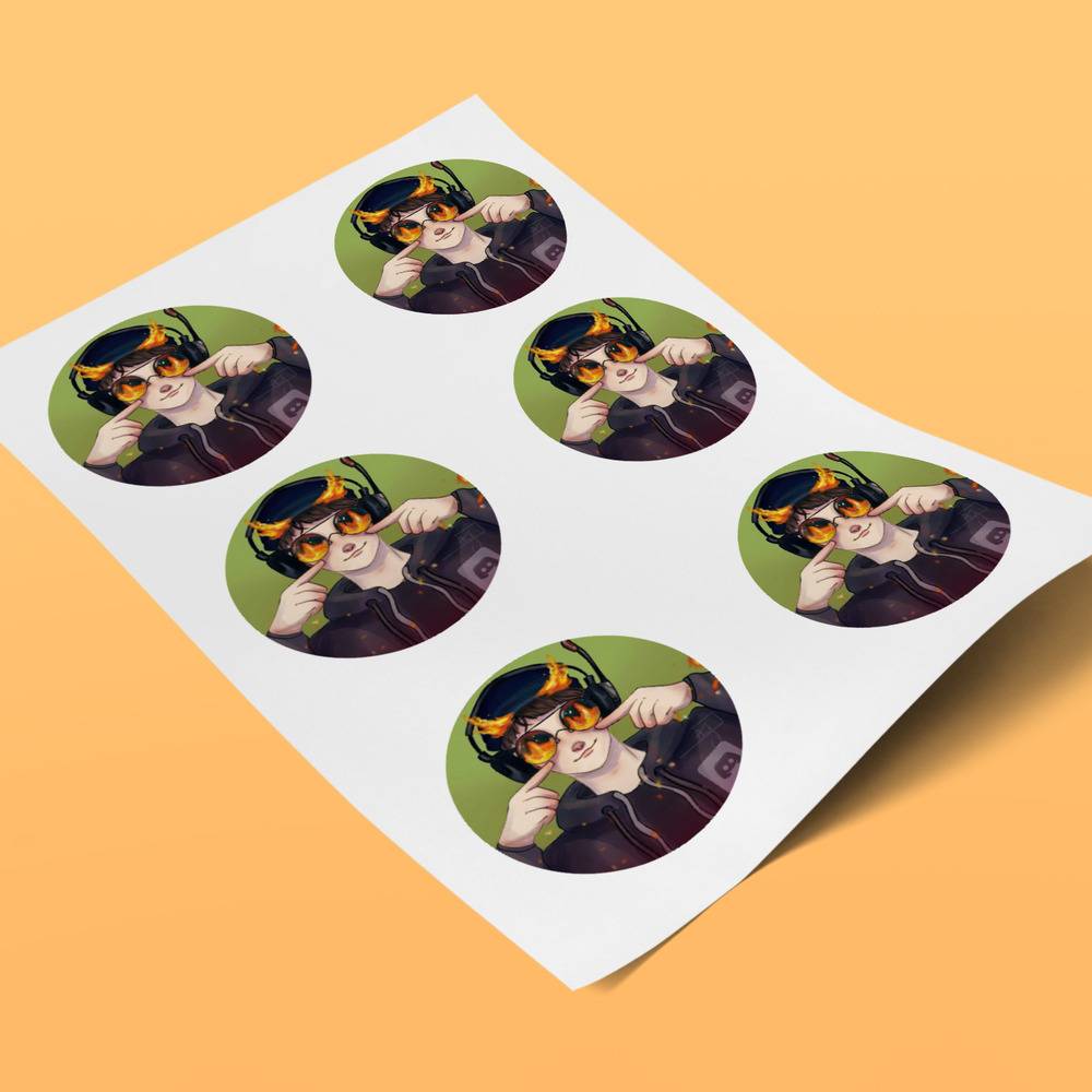 Badboyhalo Round Stickers Decorative Stickers Gift For Fans ...