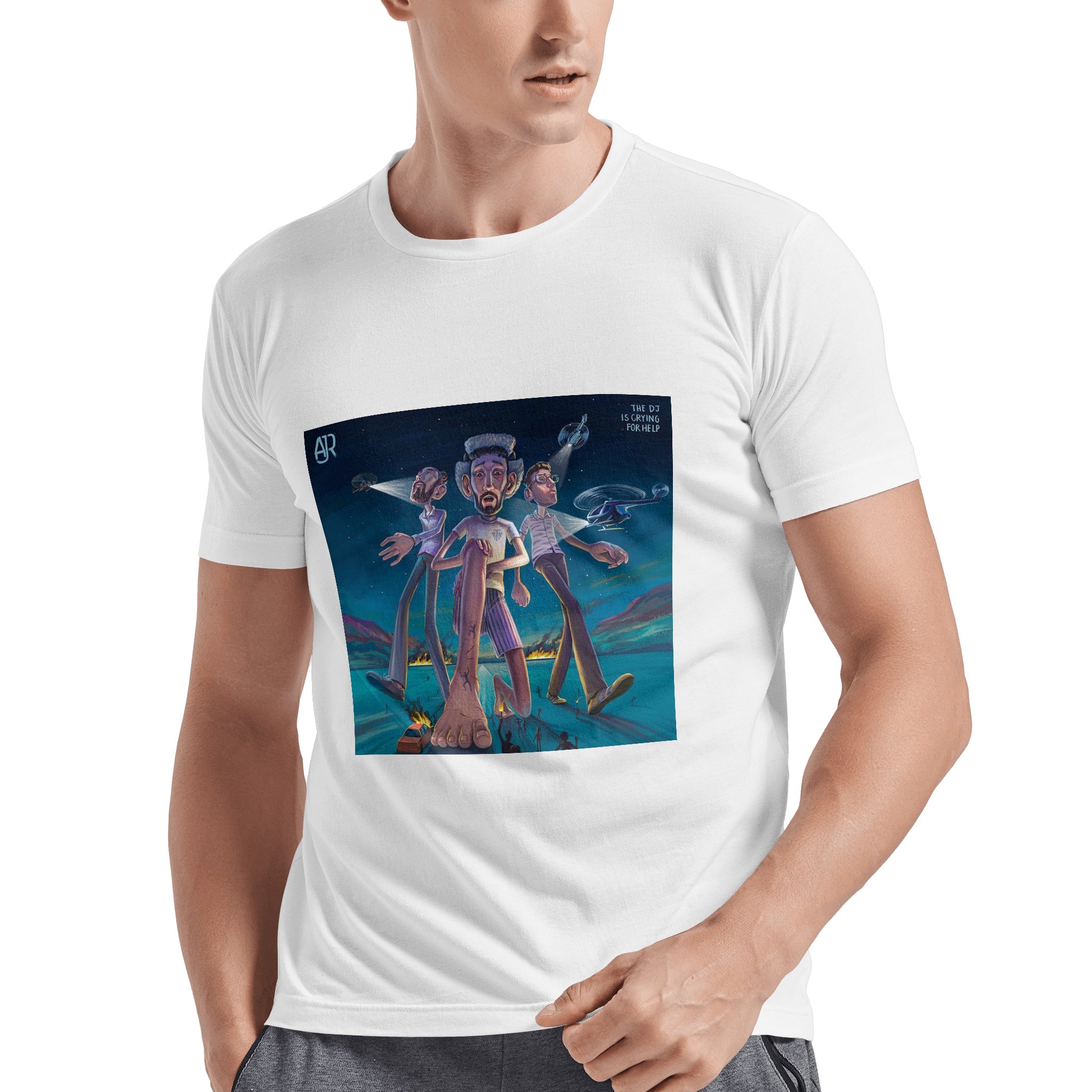 AJR The DJ is Crying for Help T-Shirt | ajrmerch.com