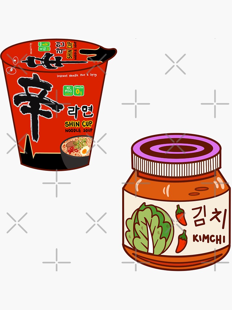 Korean Food Stickers Pack Sticker is a very beautiful and sought after ...