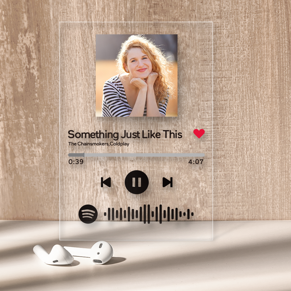 Spotify Glass - Personalized Spotify Code Music Plaque(4.7in x 6.3in) | Spotify Glass Plaque ...