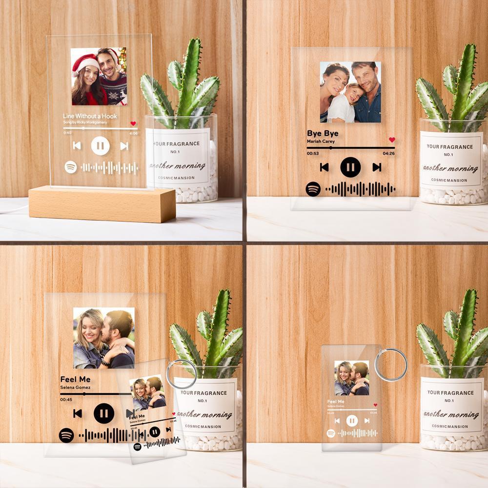 Custom Spotify Code Acrylic Nightlight/Keychain/Plaque Scannable ...