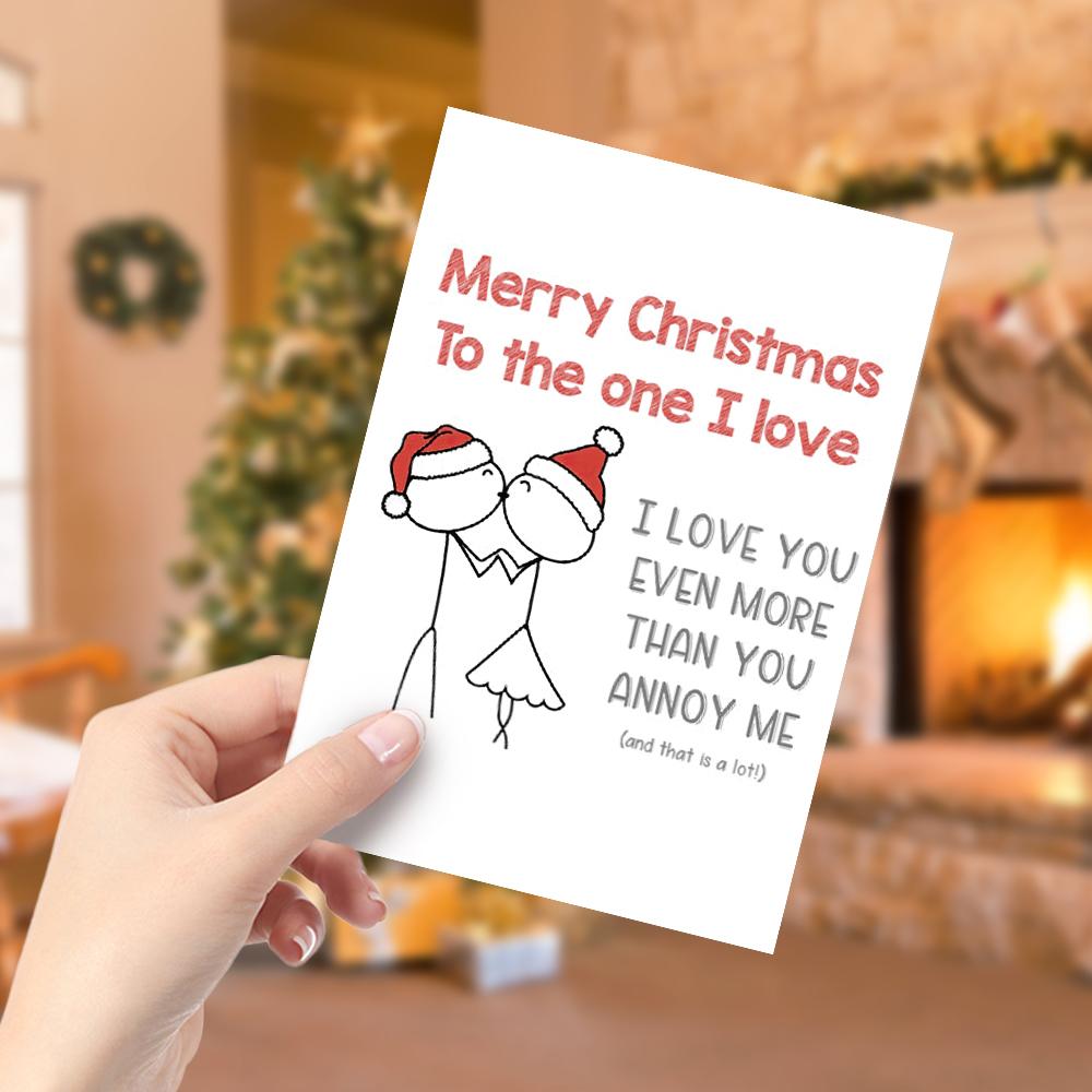 Funny Christmas Card For Husband Wife Christmas Card Joke Humour Card Funny Christmas Card For Husband Wife Christmas Card Joke Humour Card