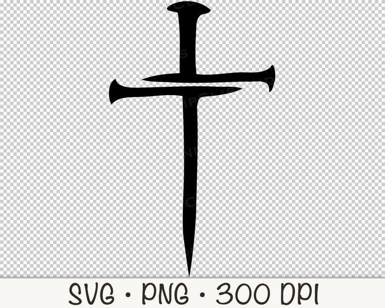 Nail Cross | SVG | Vector | PNG High Quality Perfect for your Design ...