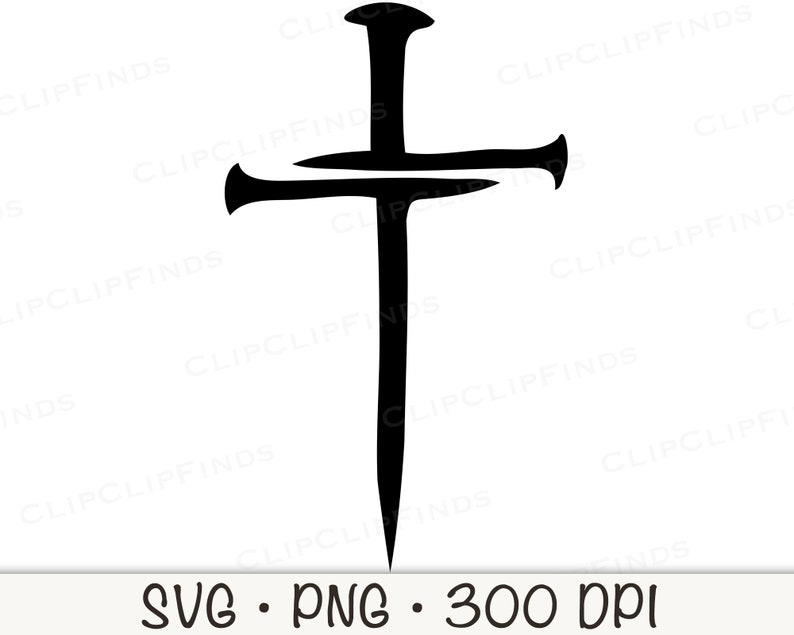 Nail Cross | SVG | Vector | PNG High Quality Perfect for your Design ...