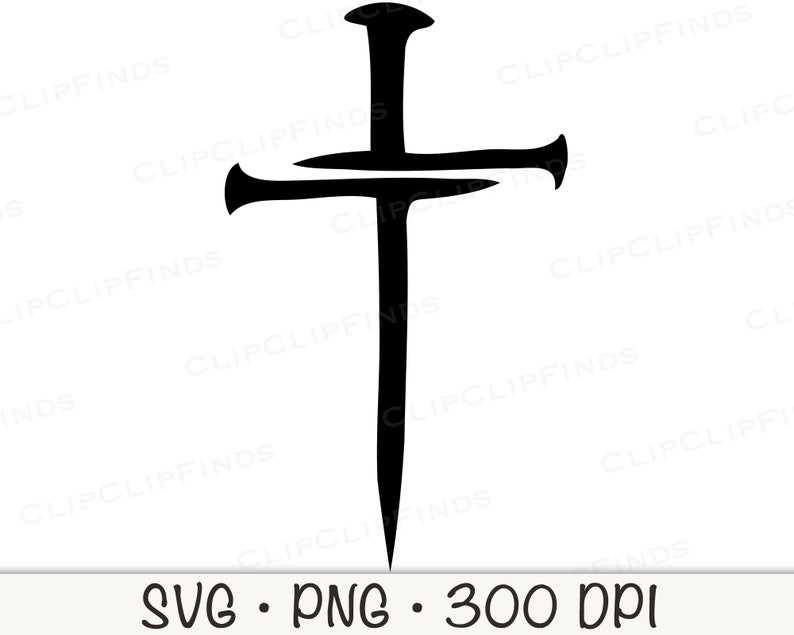 Nail Cross | SVG | Vector | PNG High Quality Perfect for your Design ...