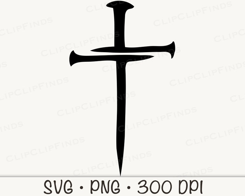 Nail Cross | SVG | Vector | PNG High Quality Perfect for your Design ...