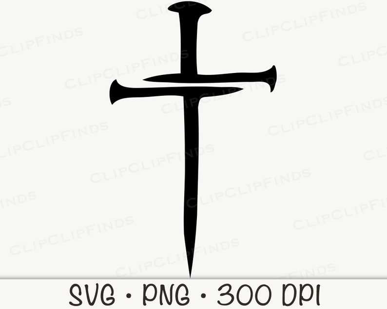 Nail Cross | SVG | Vector | PNG High Quality Perfect for your Design ...