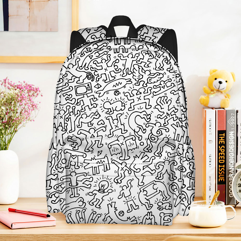 Keith Haring Backbag Classic Celebrity Backbag | keith-haring.store