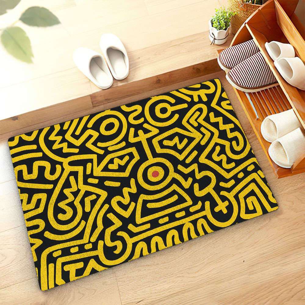 Keith Haring Doormat Classic Celebrity Doormat | www.keith-haring.store