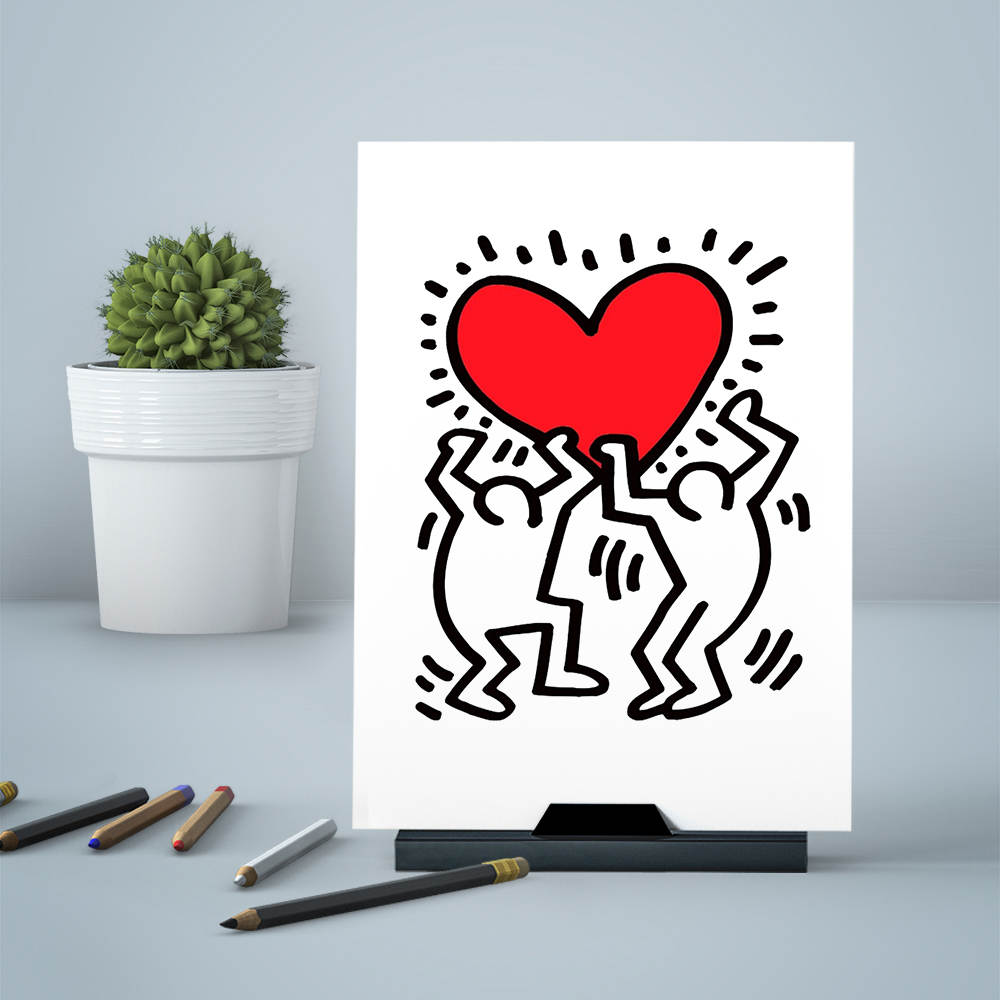 Keith Haring Greeting Card Classic Celebrity Greeting Card | www.keith ...