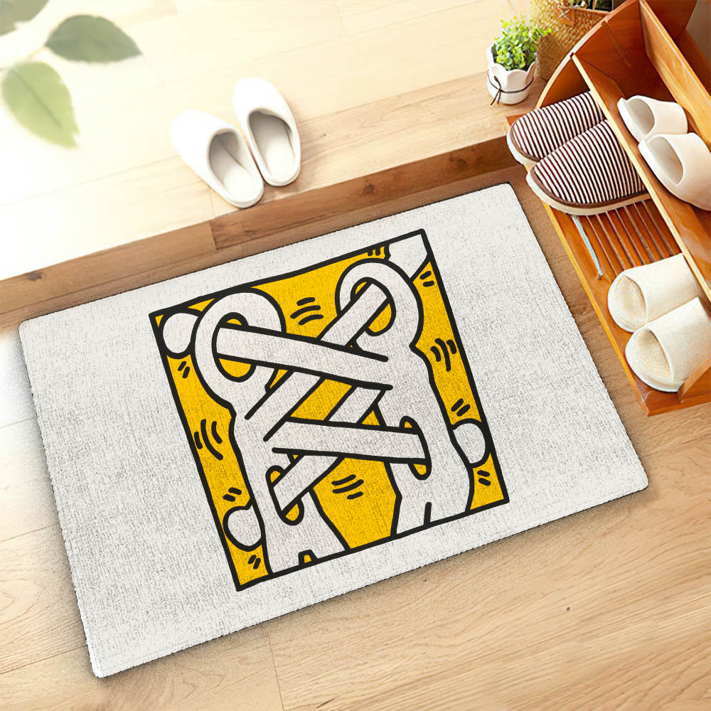 Keith Haring Doormat Classic Celebrity Doormat | keith-haring.store