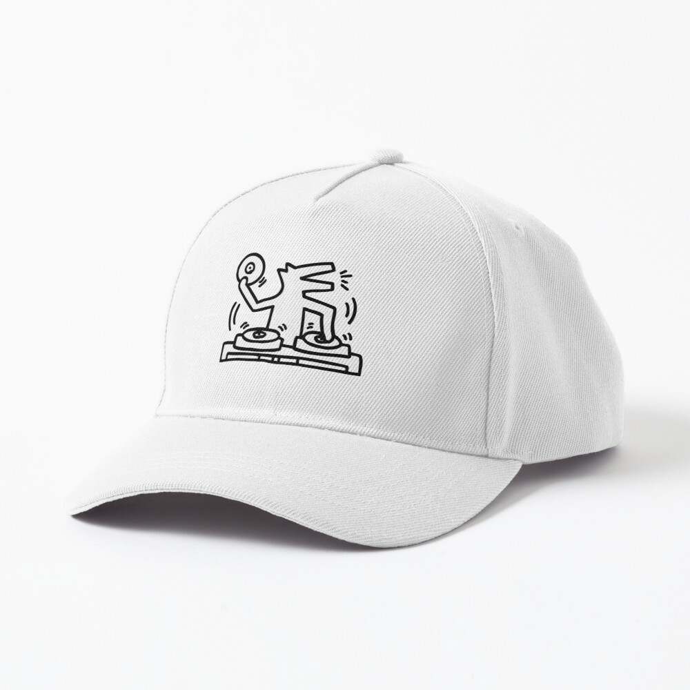 Keith Haring Caps, The Dog DJ Cap | www.keith-haring.store