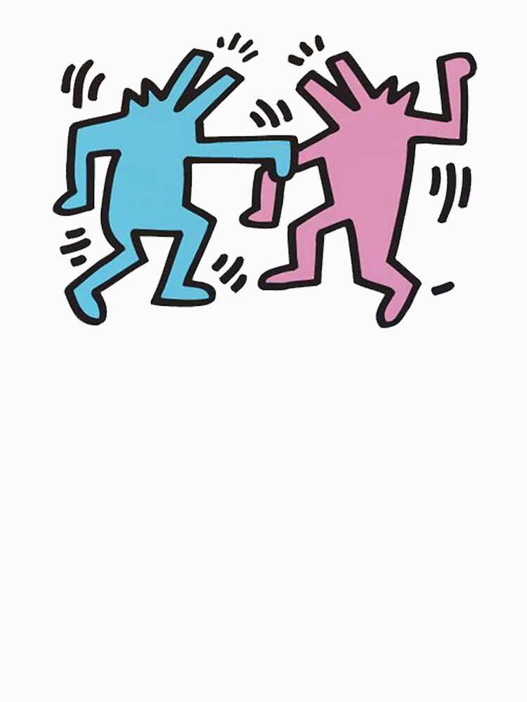 Unisex Breathable And Soft Keith Haring Dancing Dog Shirt | keith ...