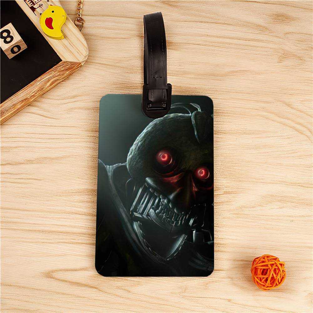 Fnaf Luggage Tag Classic Celebrity Luggage Tag | fnafmerch.shop