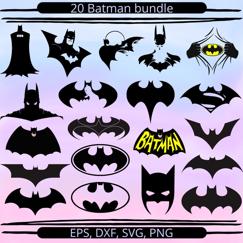 Download Batman Logo SVG Designs For Your Craft Projects | batsvg.com