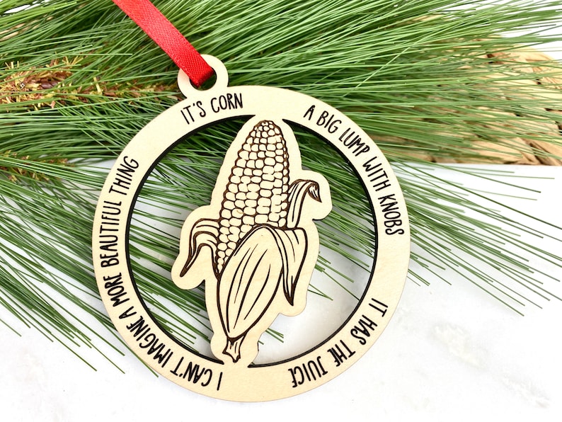 Ornament Svg, It's Corn Ornament SVG Digital File | TikTok Ornament | A ...
