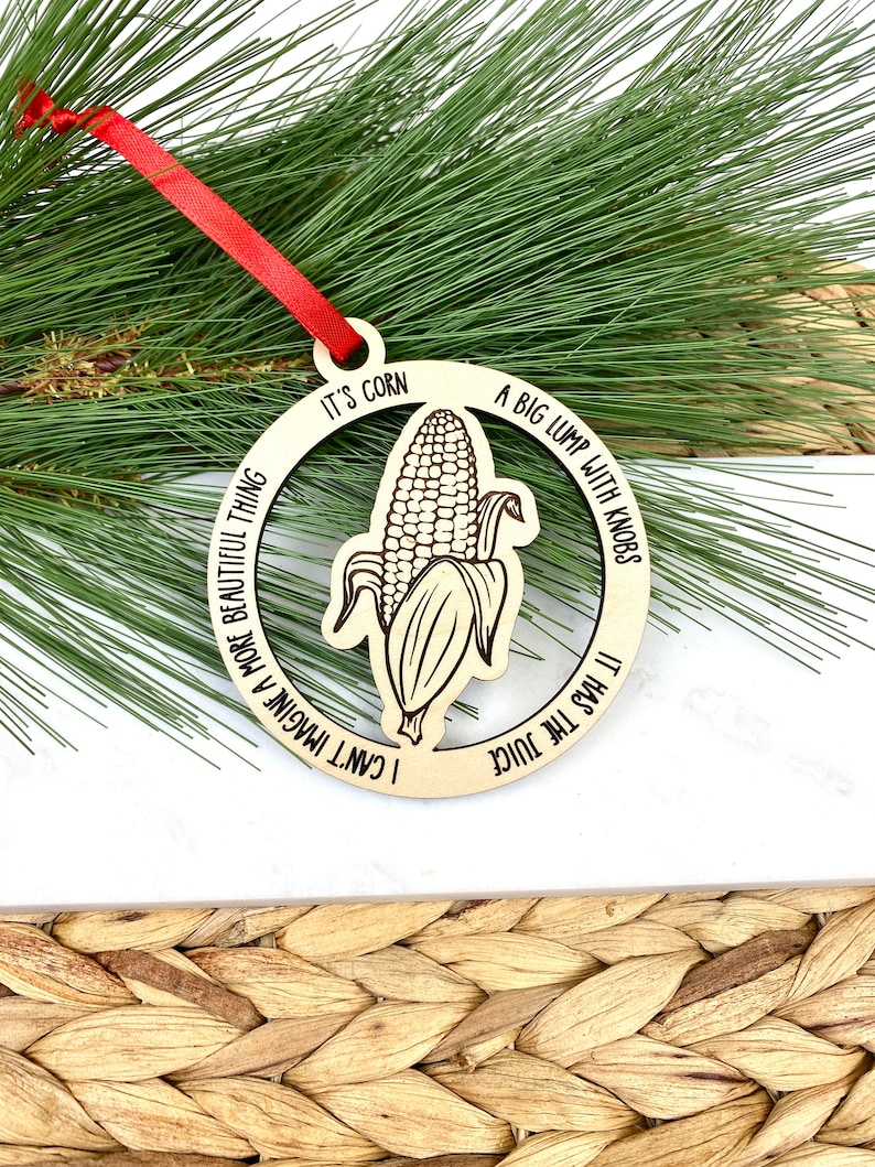 Ornament Svg, It's Corn Ornament SVG Digital File | TikTok Ornament | A ...