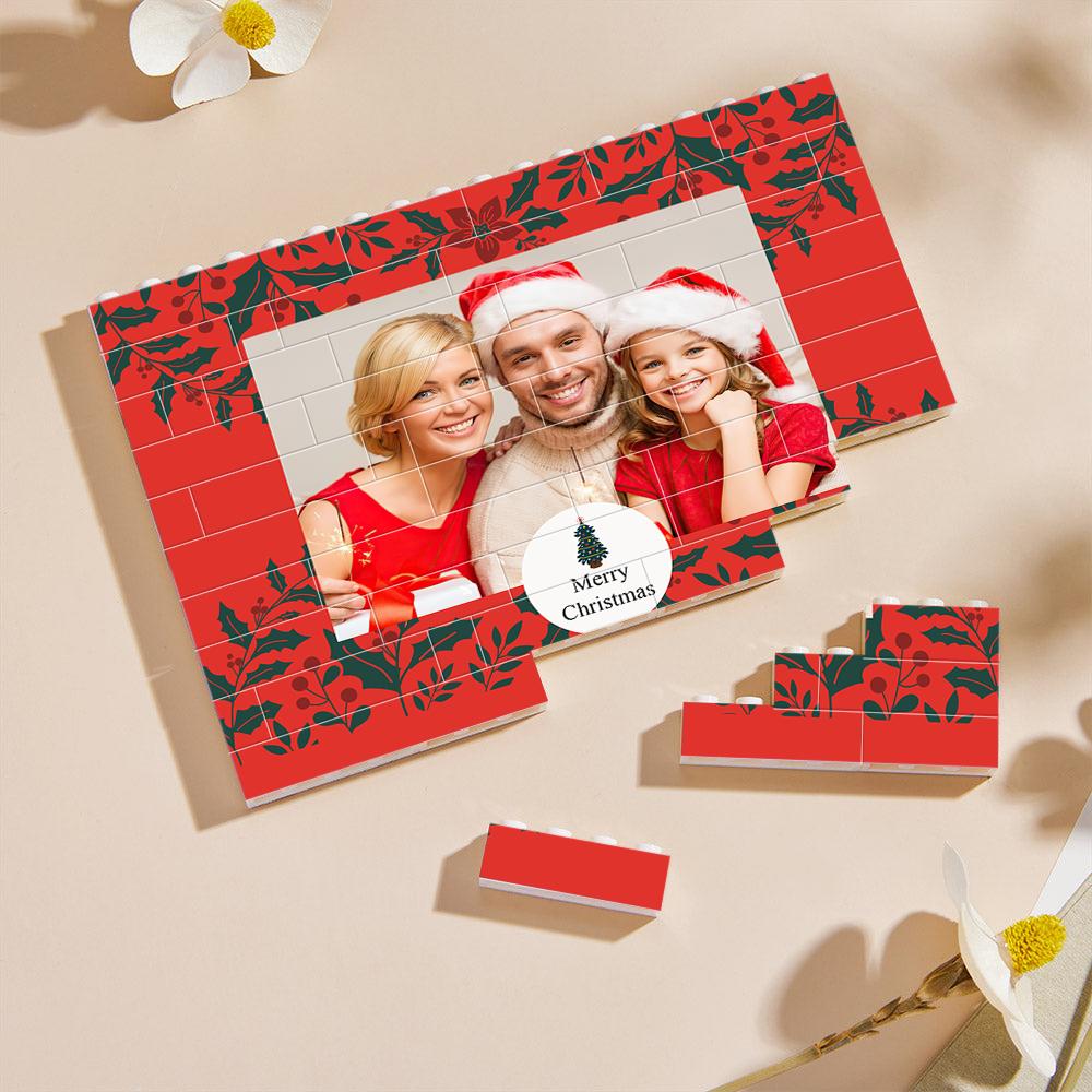 Custom Collage Photo Building Blocks Square Shape Building Bricks Gift ...